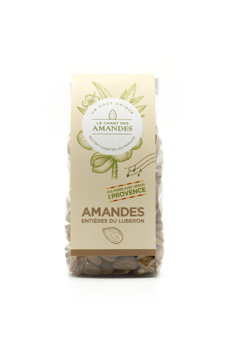 Amandes Entières Décortiquées - Le chant des Amandes